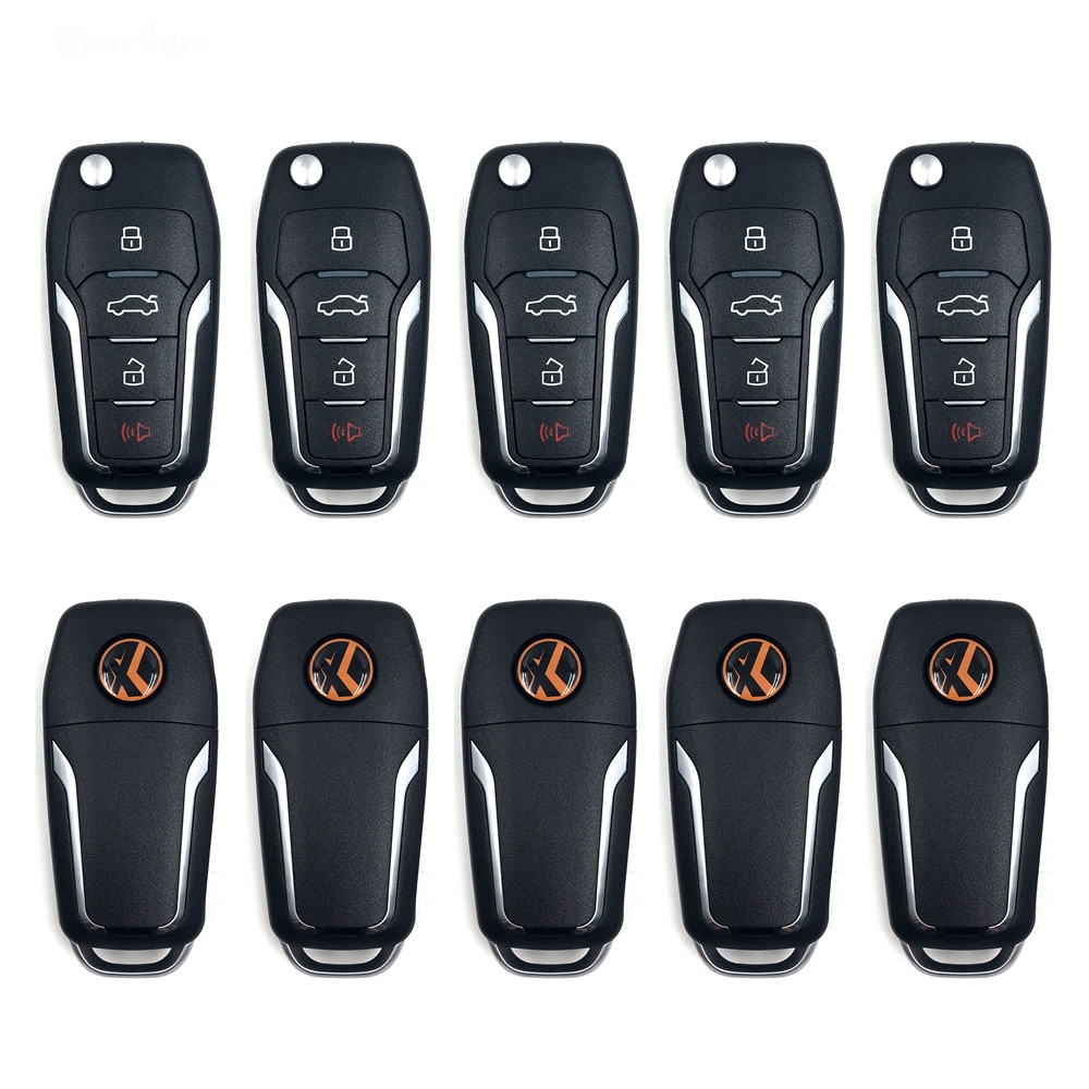 Universal Remote Key Fob 3+1 4 Button for Ford Style for Xhorse VVDI ...