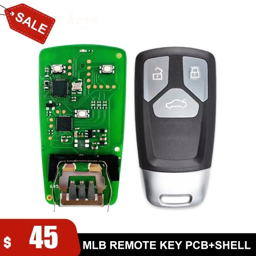 Xhorse XSMA41EN MLB Remote Key A.D A4 Model PCB with 3 Buttons Key ...